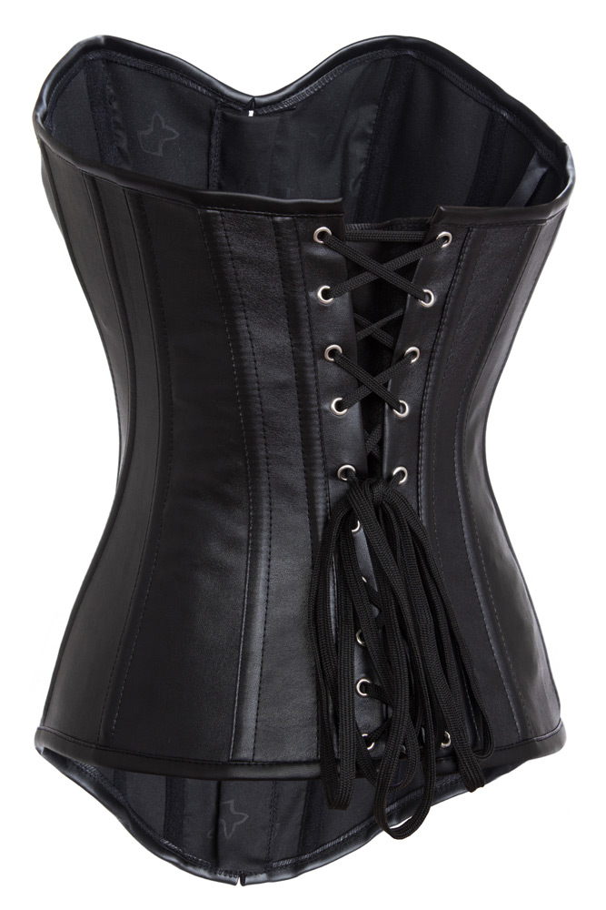 Steel Boned Luxury Leather Corset Wholesale Lingerie Sexy Lingerie